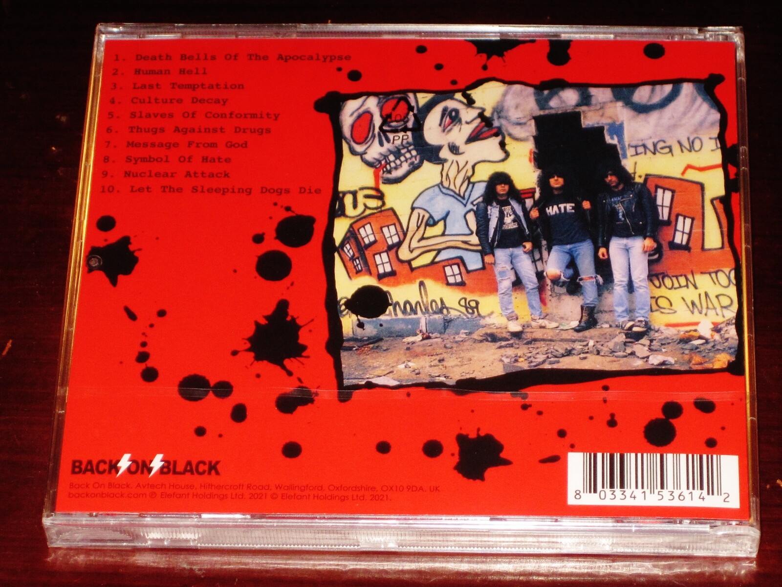 Human Hell by Harter Attack (CD, 2021) for sale online | eBay