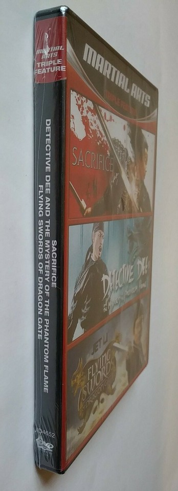 Martial Arts Triple Feature DVD - Sacrifice, Detective Dee, Flying ...