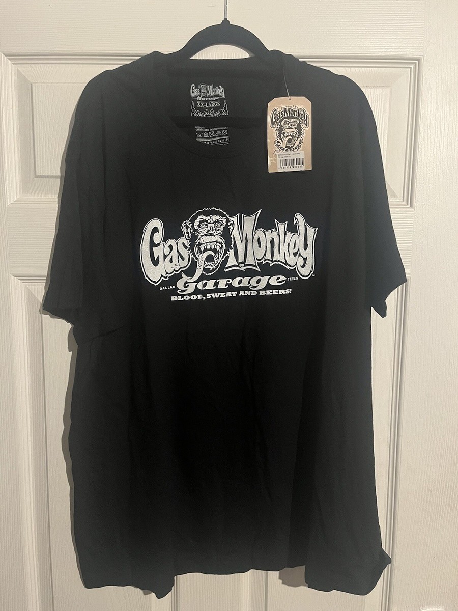 Gas Monkey Garage T Shirt Sizes