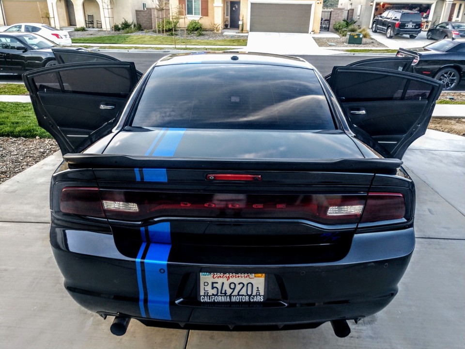 FOR 2011 Dodge Charger MOPAR 11 Vinyl Racing Stripe Graphic Decal | eBay