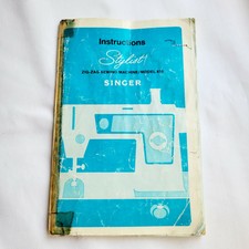 Singer Stylist Model 416 Zig Zag Sewing Machine for sale online | eBay