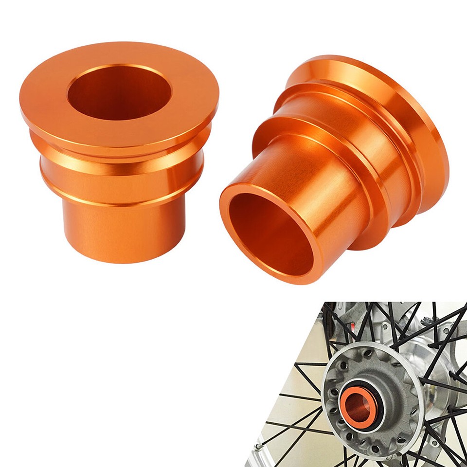 20MM CNC Rear Wheel Axle Spacers For KTM 250 300 350 450 500 EXC EXC-F ...