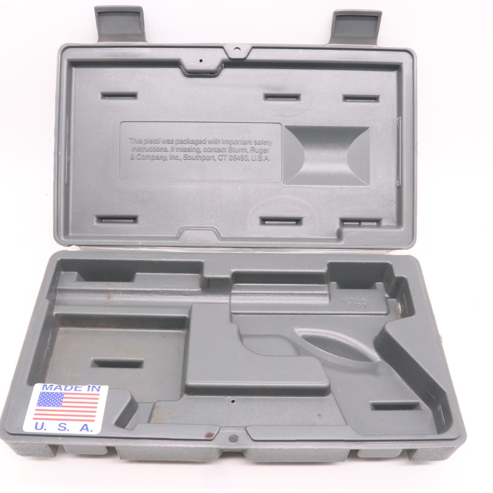 Ruger P512 MKIII 5.5" Bull Barrel Target 00193 22/45 Pistol Case for ...