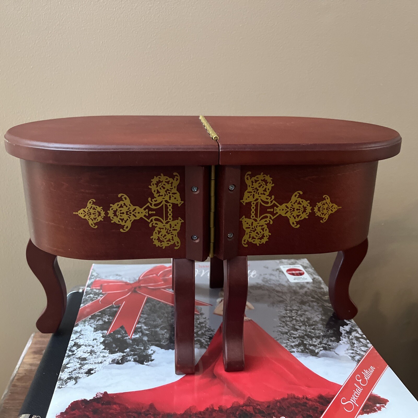 18" American Girl Doll Cecile's Wooden Parlor Desk Table/Chair Marie ...