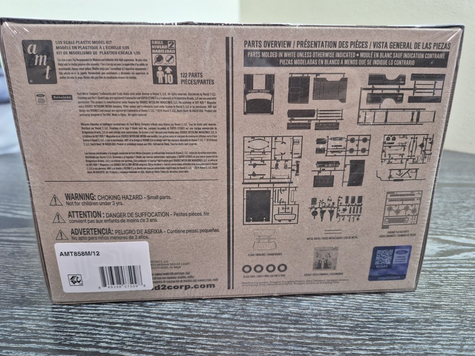 1978 Ford 4x4 Firestone Super Stones Truck 1/25 AMT Model Kit Sealed ...