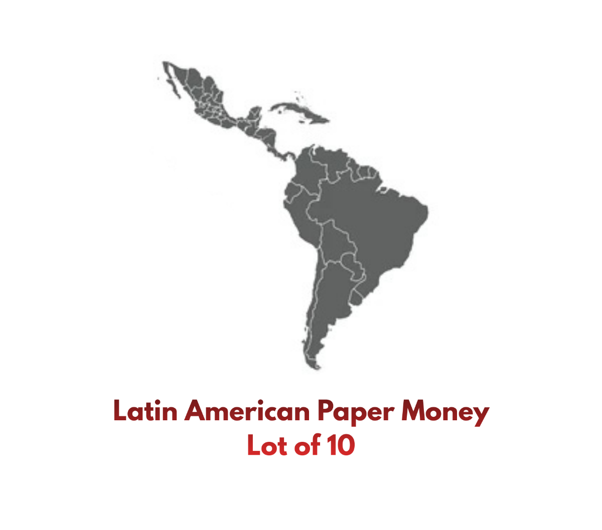 Paper Money Lot! 10 Different Notes From a Variety of Latin American ...