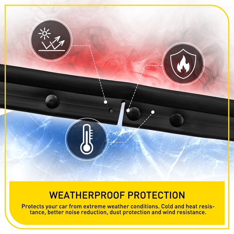 Hood Seal Gasket Rubber Replacement For Honda Civic EG 1992-1995 74142 ...