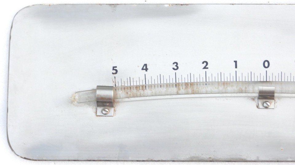 LARGE MOELLER INSTRUMENT CO. SHIPS SUBMARINE GLASS TUBE CLINOMETER ...