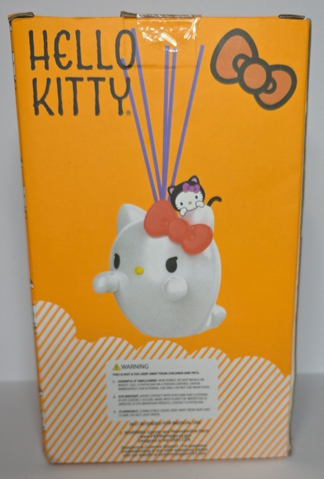 Hello Kitty Sanrio Halloween Ghost Ceramic Reed Diffuser (Cinnamon ...