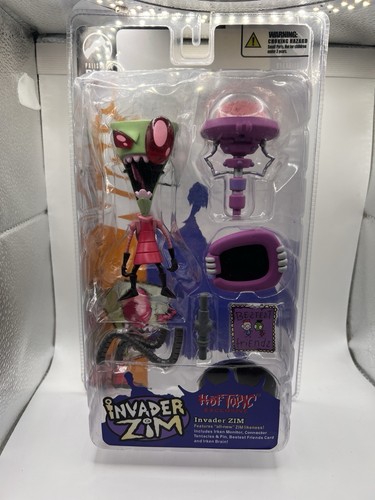 INVADER ZIM Angry Face Hot Topic Exclusive Series 1 Palisades Figure ...