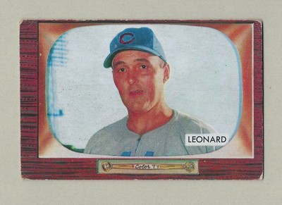 1955 BOWMAN BASEBALL CARD #247 DUTCH LEONARD CUBS | eBay