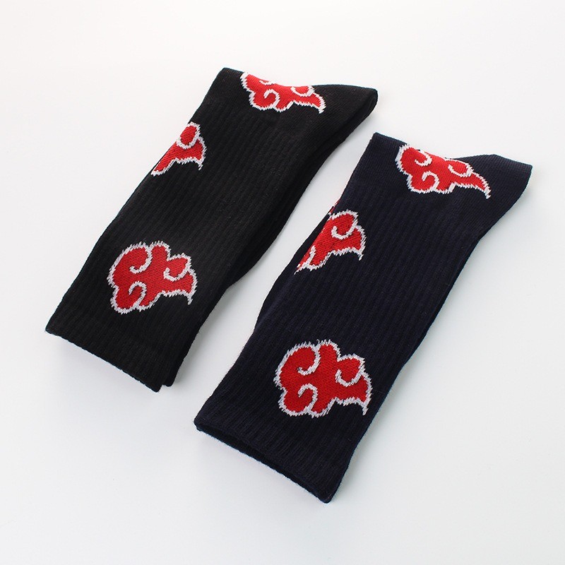 Naruto Akatsuki Socks - Anime Cotton Socks for Men and Women | eBay