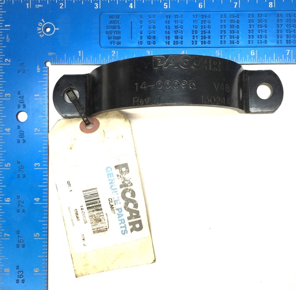 Paccar Black Steel Clamp 14-00095 NOS | eBay