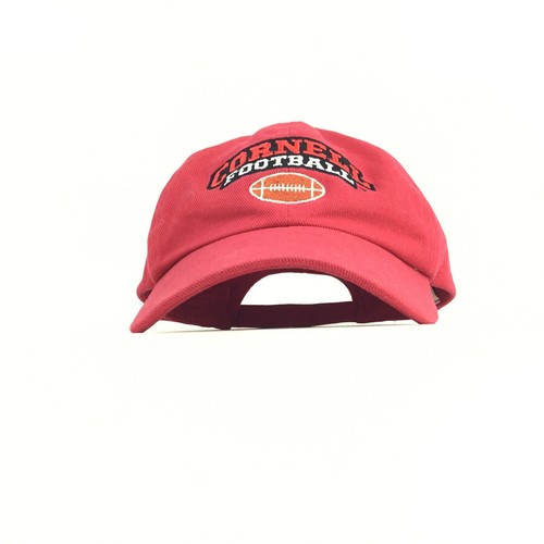 CORNELL FOOTBALL Red Baseball Cap Hat Adj. Mens Size Cotton | eBay