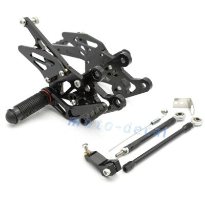 For FZ1 2006-2016 FZ8 2010 2011 2012-2013 Adjustable Footpegs Rearsets ...
