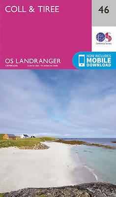 Coll & Tiree by Ordnance Survey (Sheet map, 2016) for sale online | eBay