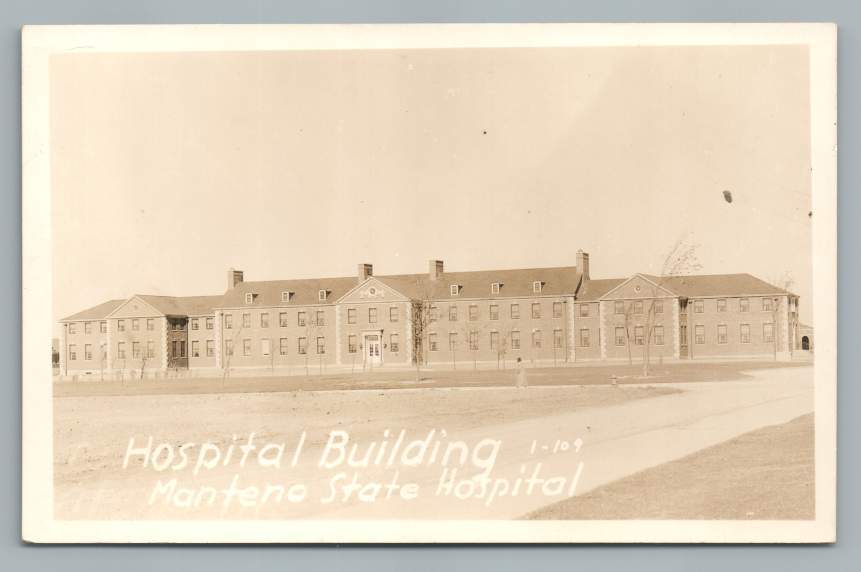 Hospital Building MANTENO Illinois RPPC Vintage Kankakee Photo Postcard ...