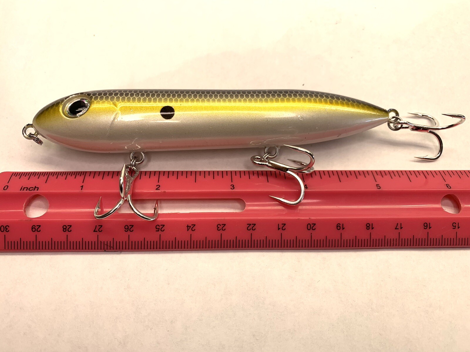1 Heddon Super Spook Topwater Fishing Lure for Saltwater and Freshwater ...