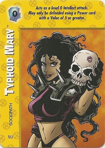 OVERPOWER Typhoid Mary LOT (10) X-Men character / hero - 9 specials ...