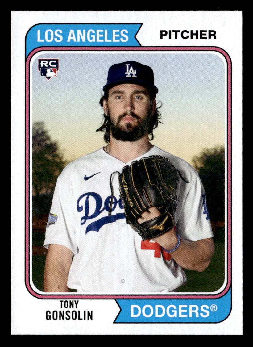 Tony Gonsolin 2020 Topps Archives Card #133 Los Angeles Dodgers | eBay