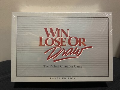 1988 Original Edition MB Disney WIN, LOSE or Draw Board Game VTG ...