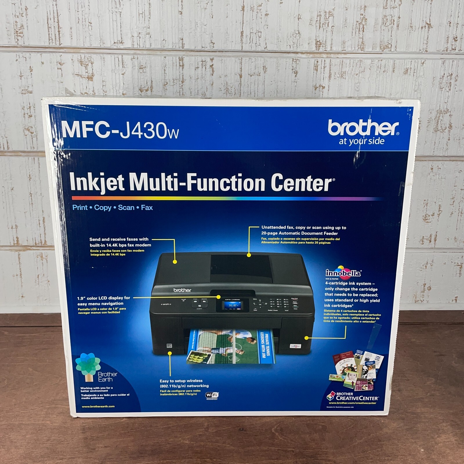 Brother MFC-J430W All-In-One Inkjet Printer for sale online | eBay