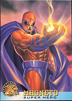 1995 Fleer X-Men Trading Cards - #55 Magneto | eBay