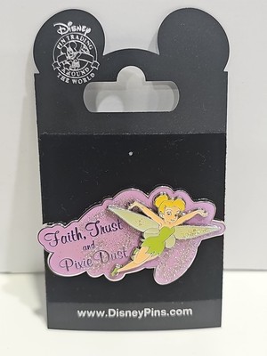 Disney Pin Peter Pan Tinker Bell Faith Trust And Pixie Dust 2004 | eBay