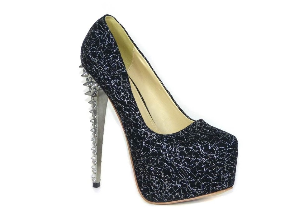 LADIES WOMENS HIGH HEEL STILLETO CONCEALED PLATFORM COURT SHOES SANDALS ...