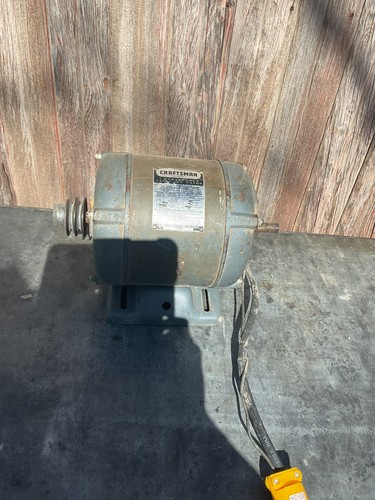 Vintage Craftsman 10 inch Table saw Motor 113.19091 | eBay