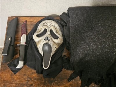 Scream 6 Ghostface 1996 Mask/Robes Screen Accurate Cosplay Costume ...