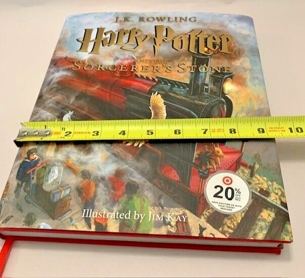 Harry Potter Sorcerers Stone JK Rowling 1st Edition Illustrated 2015 ...