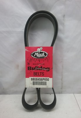 Mack Serpentine Belt - 1.367" X 65.5" - 10 Ribs #88GB458P650 | eBay