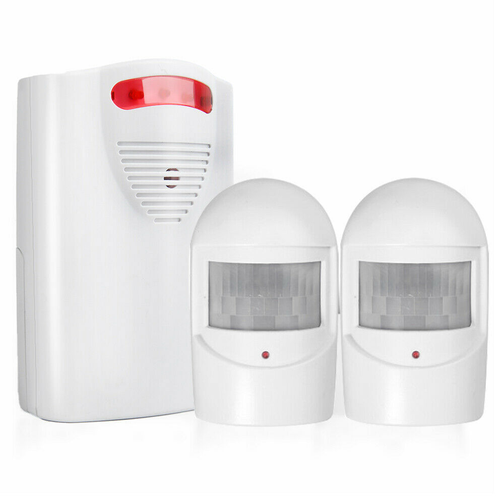 600FT Wireless Motion Sensor System Driveway Alarm Alert Security ...