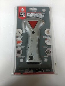 Sure Bilt ultimate 8 in 1 emergency auto tool glass hammer light ...