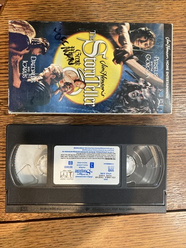 VHS Jim Hensons The Storyteller Greek Myths Perseus & Gorgon/Daedalus ...