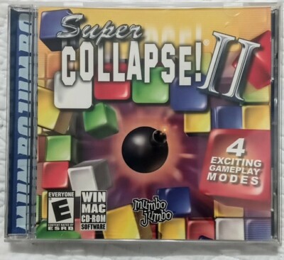 Super Collapse II PC 2003 CD ROM Game Tetris Candycrush Strategy Puzzle ...