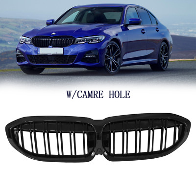 For 2019-2022 21 BMW 3-Series G20 G21 330i M340i Front Kidney Grille ...