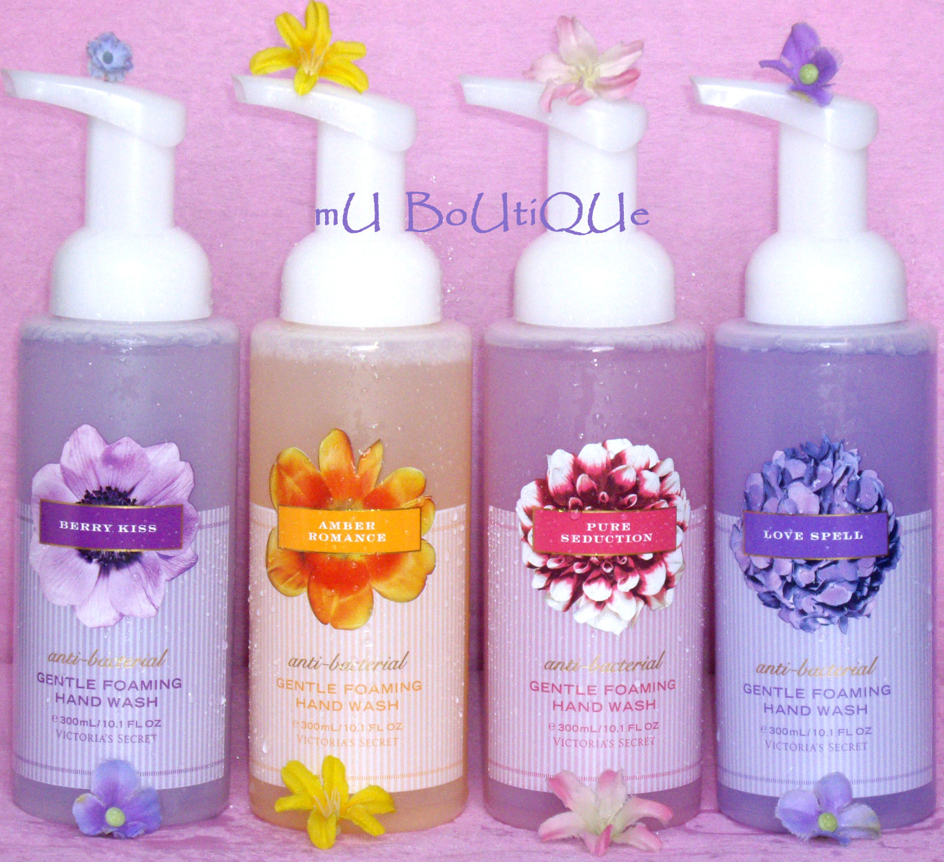 1 VICTORIAS SECRET GENTLE FOAMING HAND SOAP 10.1OZ AMBER ROMANCE LOVE ...