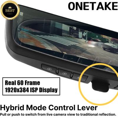 Lexus Digital Rear View Mirror Real 60Frame LVDS 1920x384 GT0ZVSRW | eBay