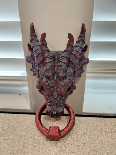 Dragon Door Knocker for inside/outside 3d Printer | eBay