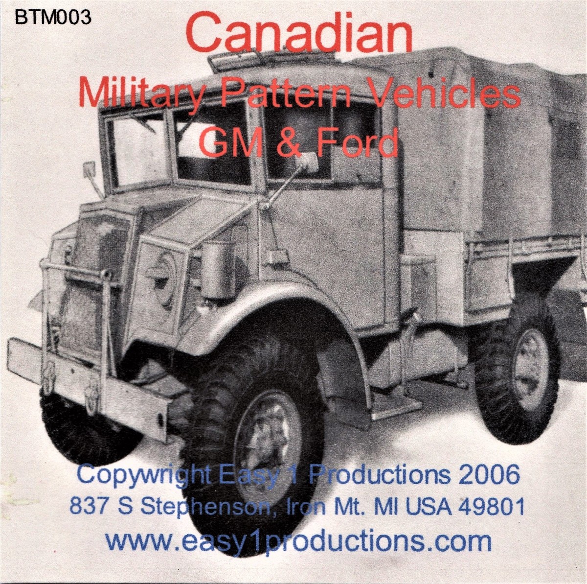 Canadian Military Pattern Truck