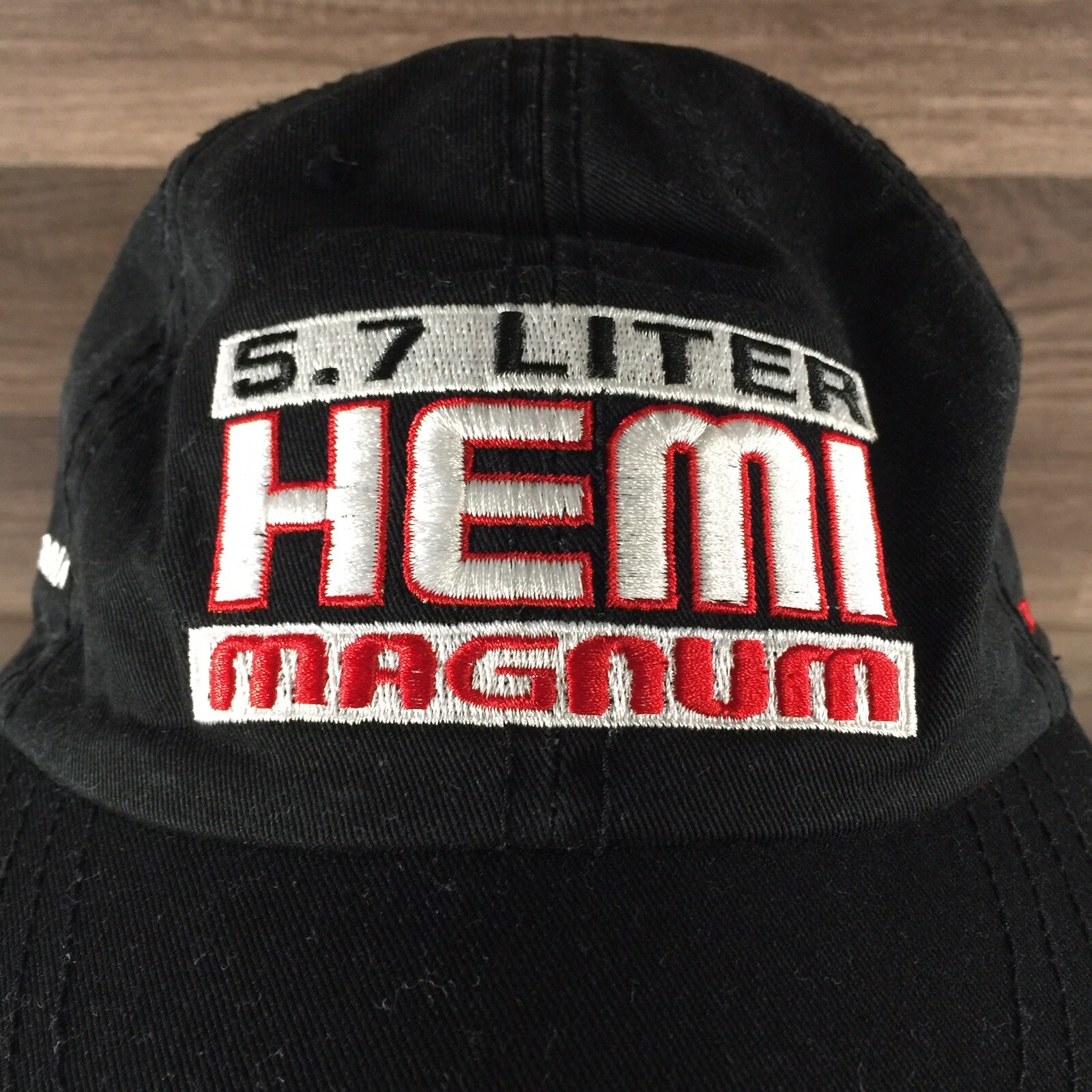 Dodge 5.7 Liter HEMI Magnum Dodge Black Cap Hat MOPAR… - Gem