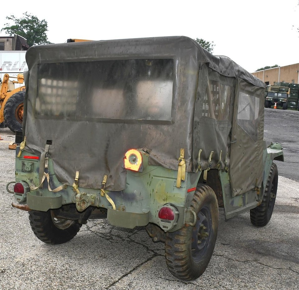 M151A2 AM General Jeep MUTT with M416 Trailer 4x4 Military Surplus Runs ...