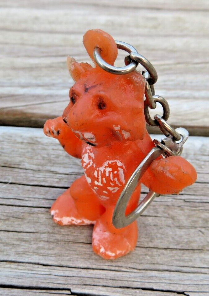 Nos Vintage EXXON ESSO ENCO Humble Oil Gas Tiger Tank Charm Watch Key ...