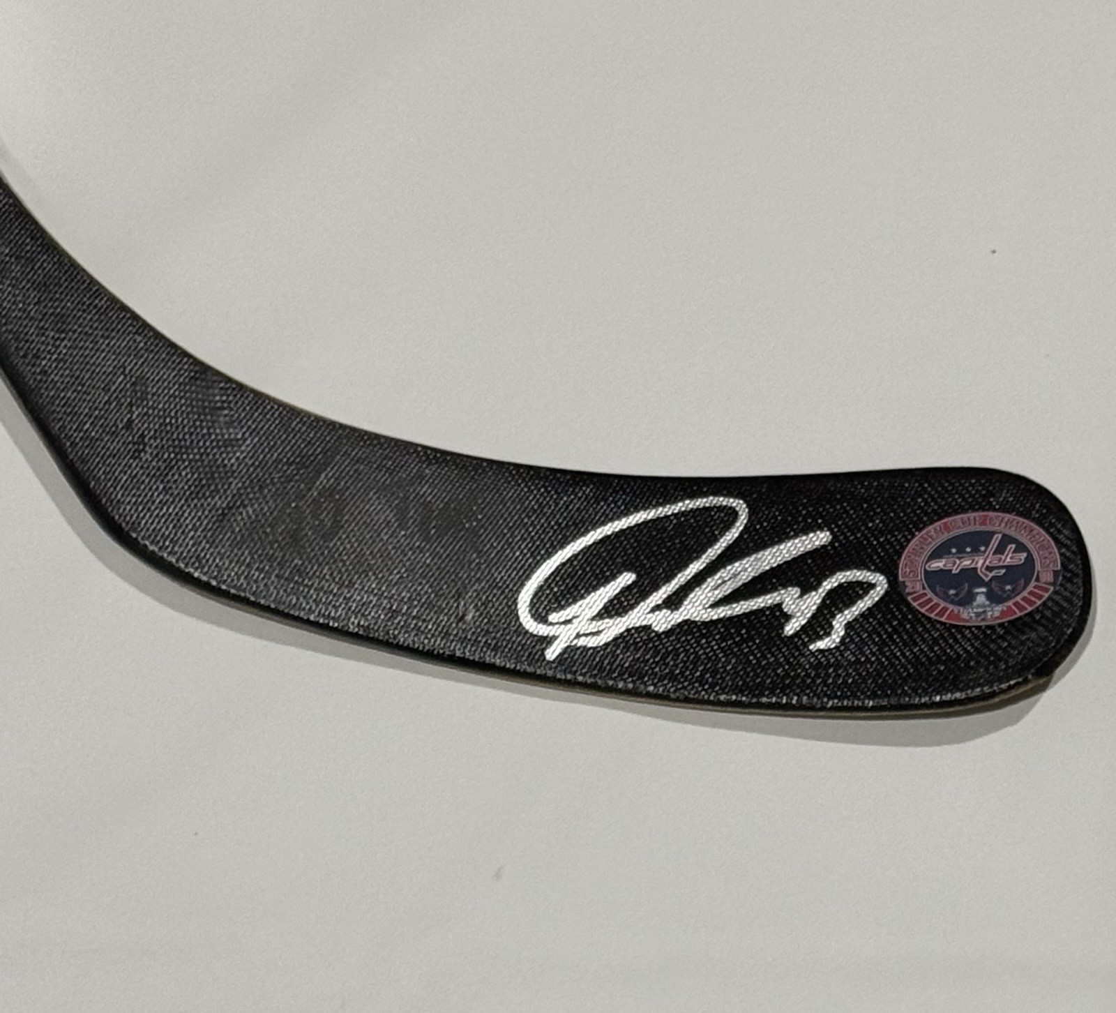 TOM WILSON SIGNED F/S HOCKEY STICK WASHINGTON CAPITALS 2018 STANLEY CUP ...