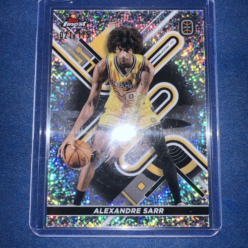 Alexandre Sarr RC 2022-23 Topps Finest OTE Speckle Refractor #33 21/175 | eBay