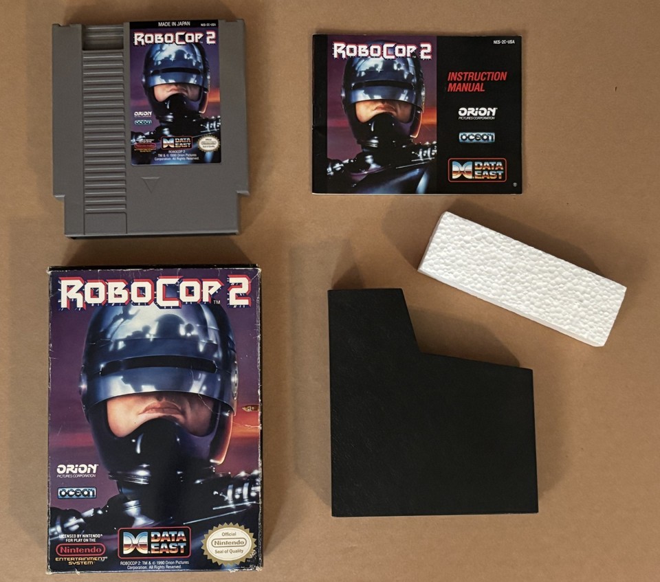 Nintendo NES Robocop 2 Complete CIB | eBay