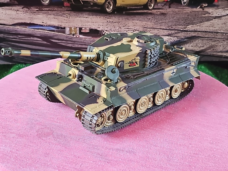 VINTAGE 21st century toys German Tiger Tank #312 🐅 1:32 RARE HARD TO ...