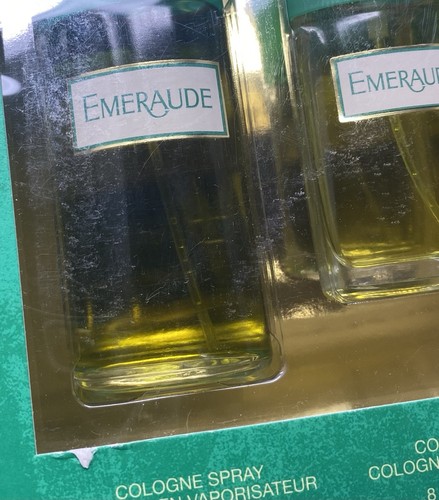 Emeraude by Coty Cologne Spray 2oz & Cologne Spray .8oz Gift Box Set | eBay
